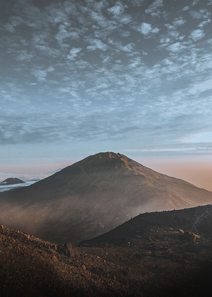 Mount Merapi in the morning | Free Photo - rawpixel
