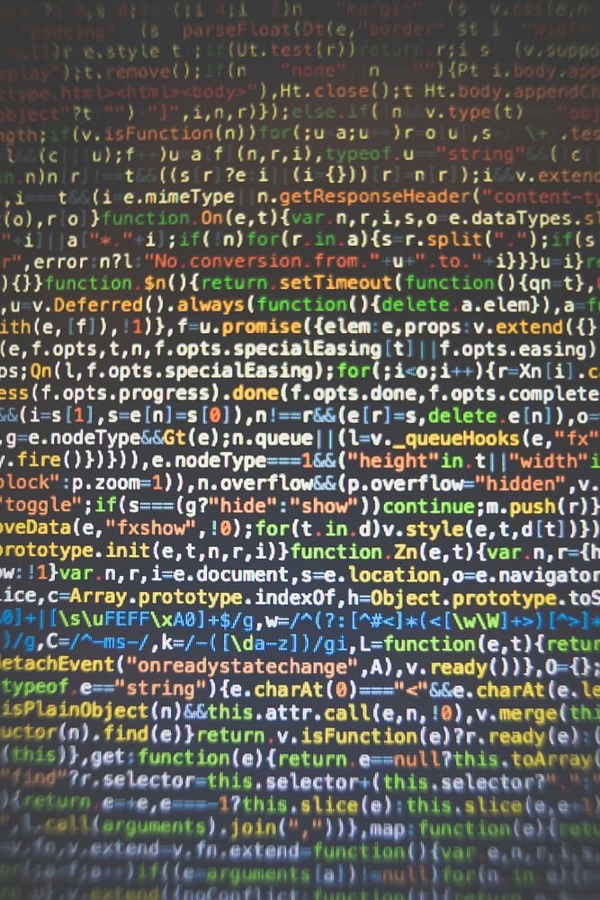 Close up of computer coding | Free Photo - rawpixel
