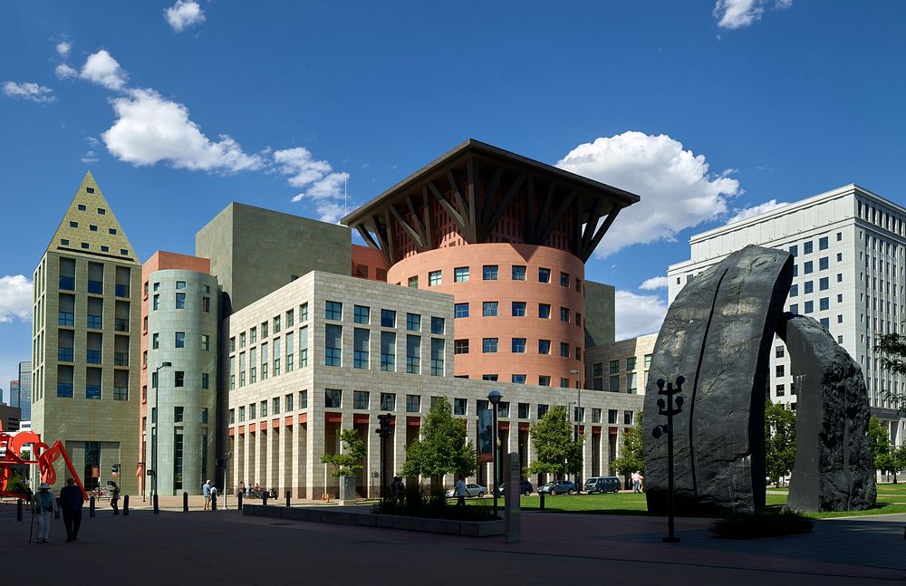 The Denver Public Library and | Free Photo - rawpixel