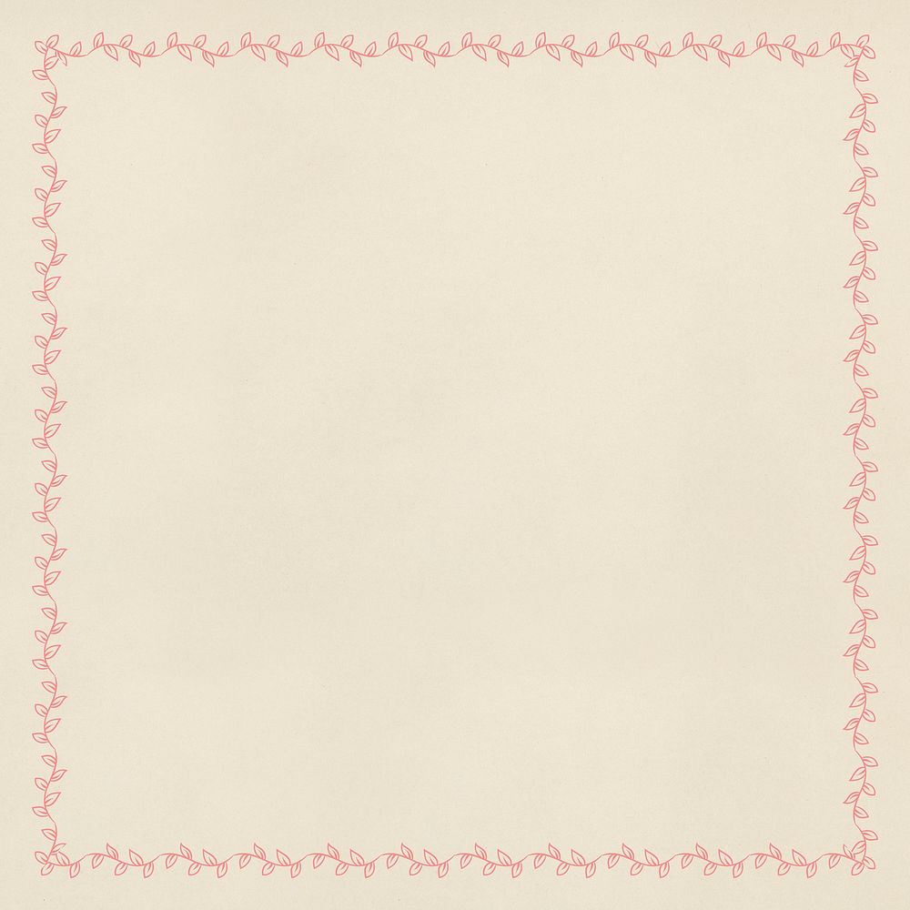 Vintage ornamental decorative frame on beige | Free PSD - rawpixel