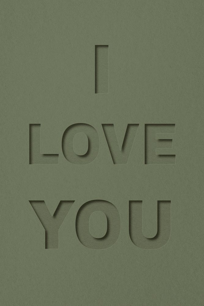 I love you word bold | Free Photo - rawpixel