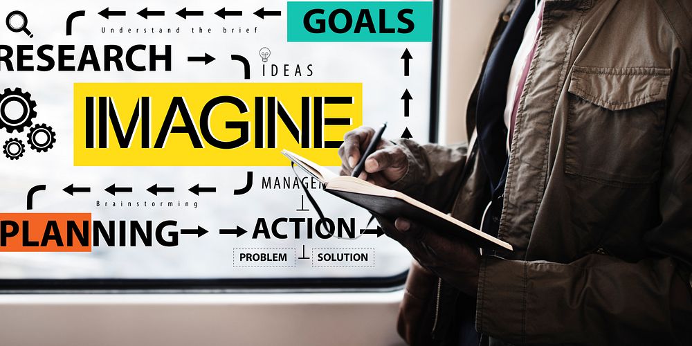 Imagine Imagination Research Goals Planning | Free Photo - rawpixel