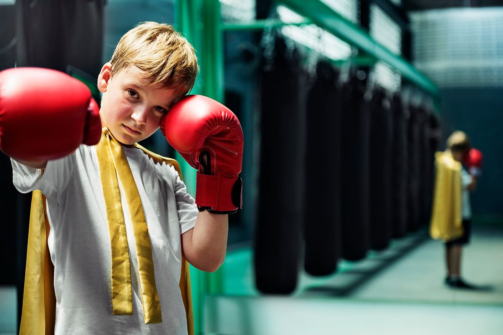 Superhero Champion Boxer Boy Strength | Free Photo - rawpixel