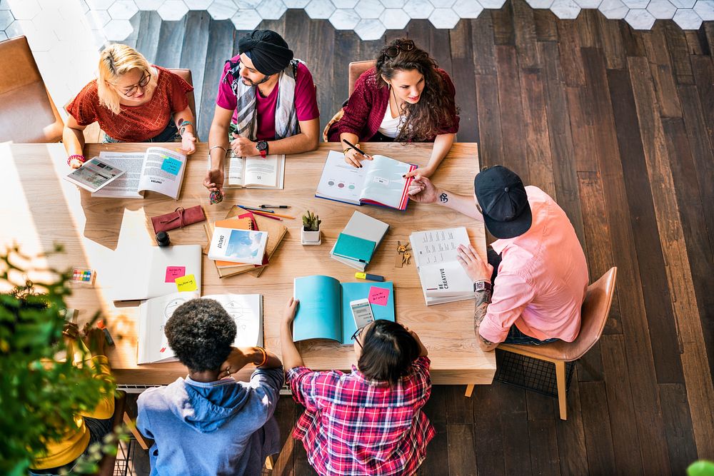 Diverse Group People Working Together | Photo - rawpixel