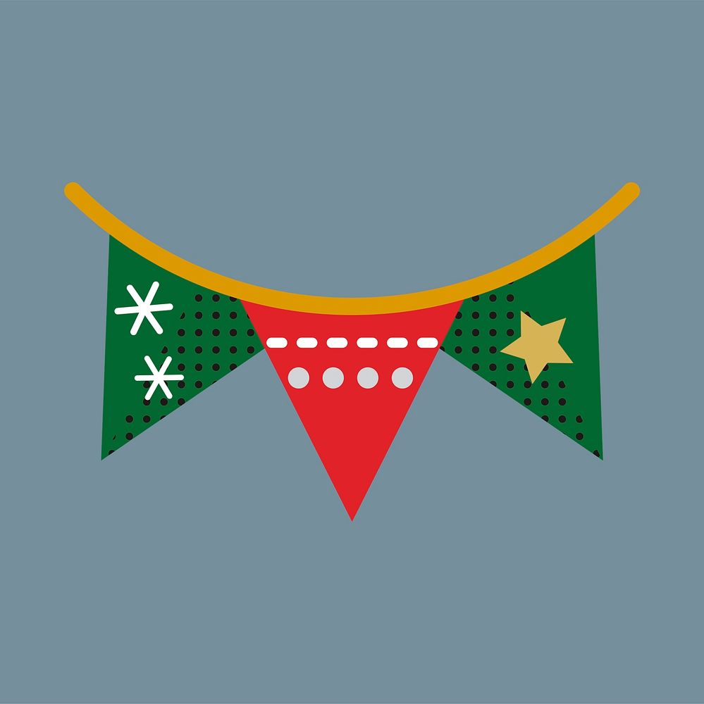 Merry Christmas Icon Concept | Free Vector - rawpixel