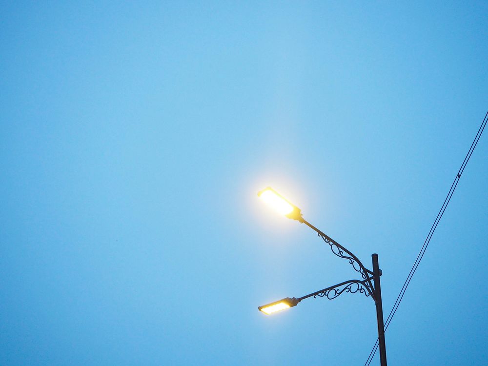Street lights in the evening | Free Photo - rawpixel