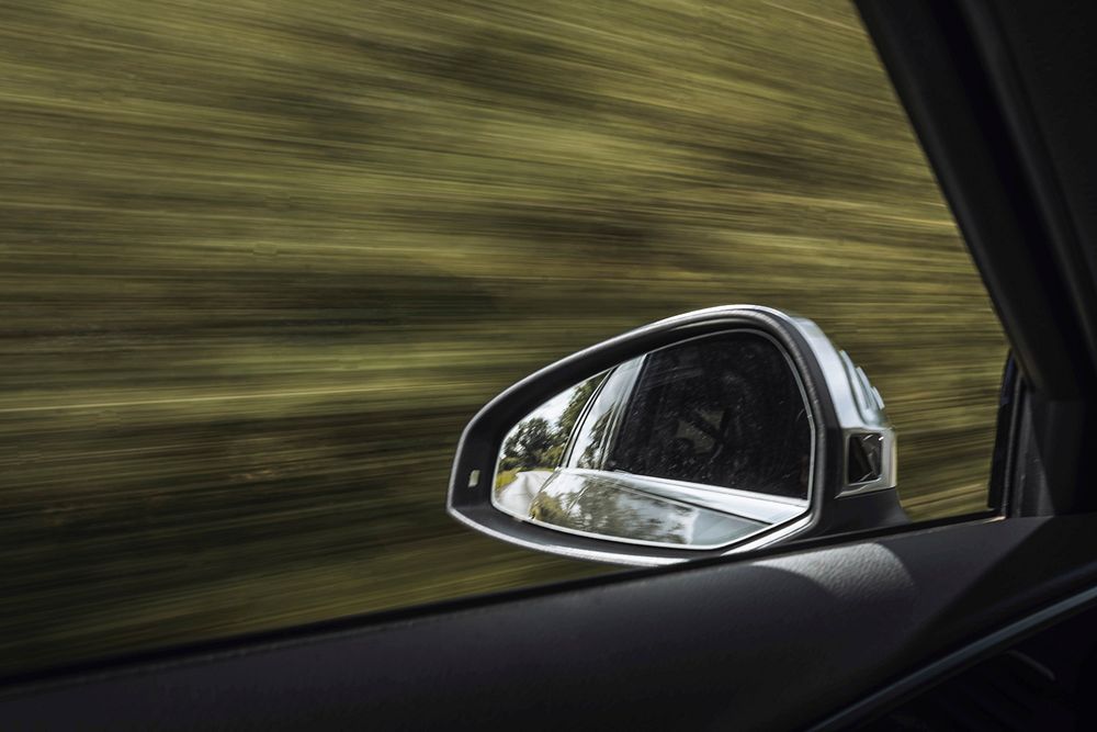 Blurred view of nature through a car | Premium Photo - rawpixel