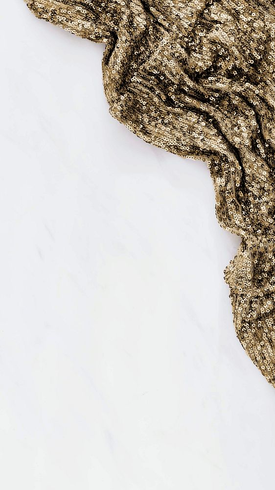Golden sequin fabric texture with design | Premium Photo - rawpixel