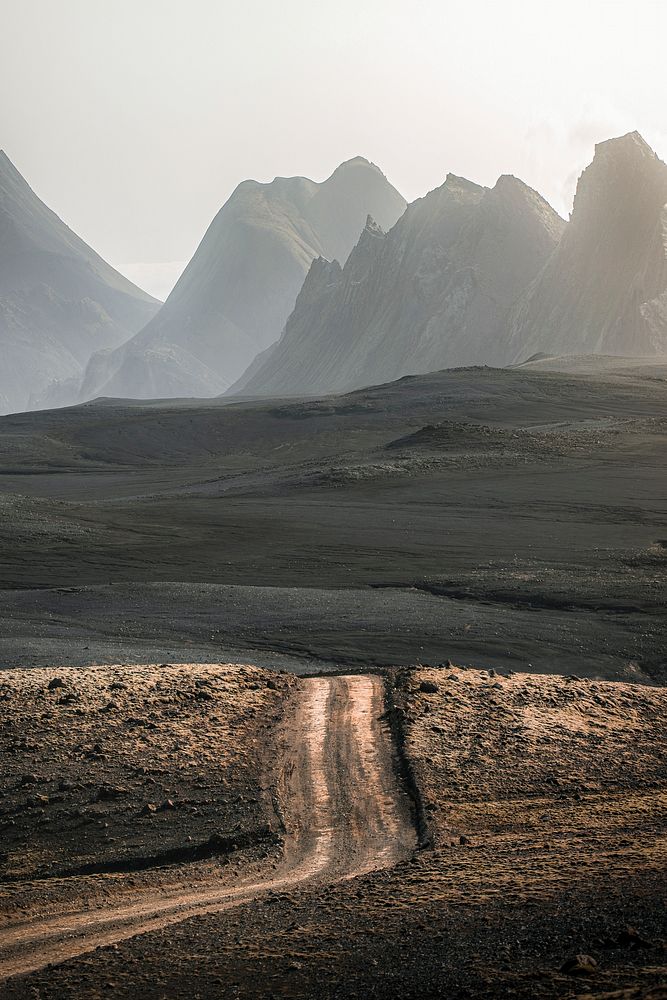 Scenic view of dirt road | Premium Photo - rawpixel