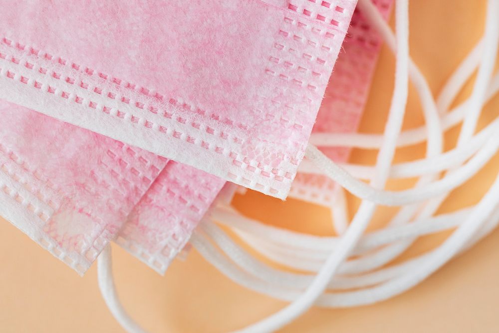 Pink surgical mask collection | Free Photo - rawpixel