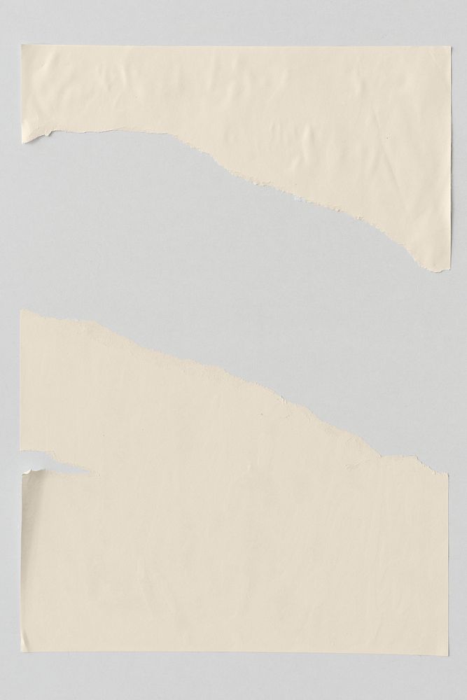 Beige torn paper mockup on the wall | Premium PSD Mockup - rawpixel
