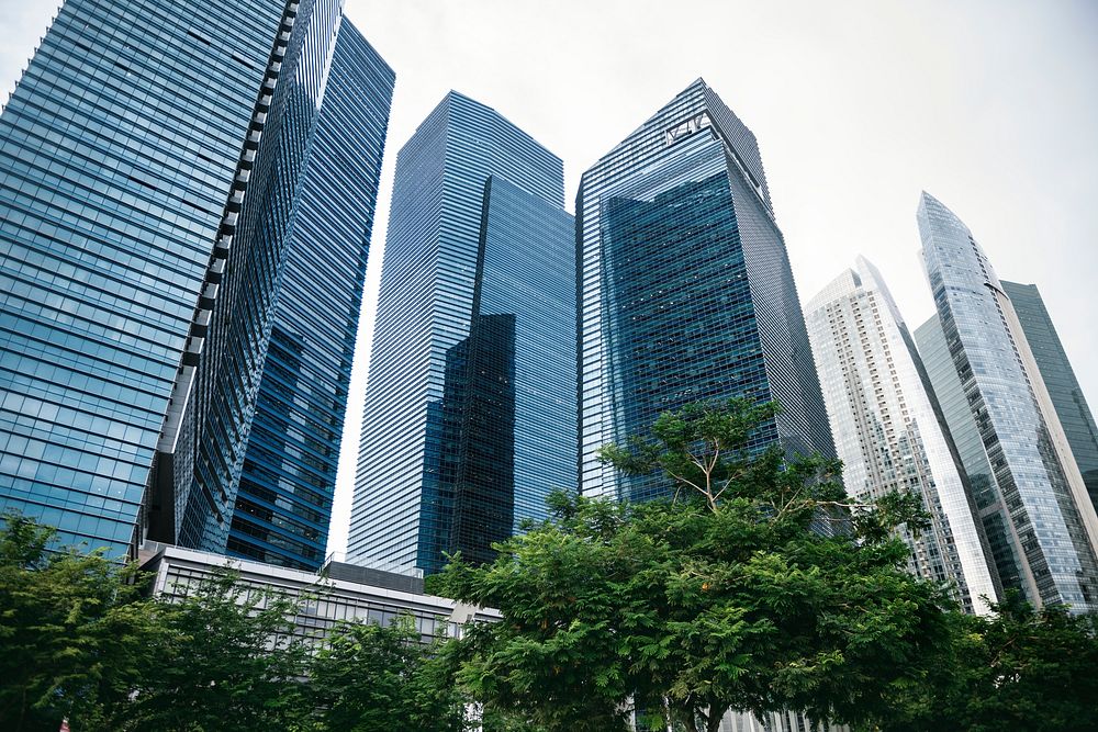 Tall and shiny buildings in the city | Free Photo - rawpixel