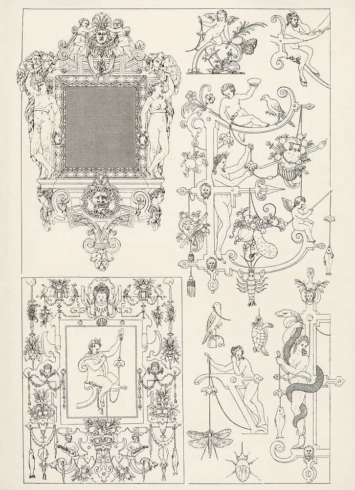 Ancient pattern. Digitally enhanced from our | Free Photo Illustration ...