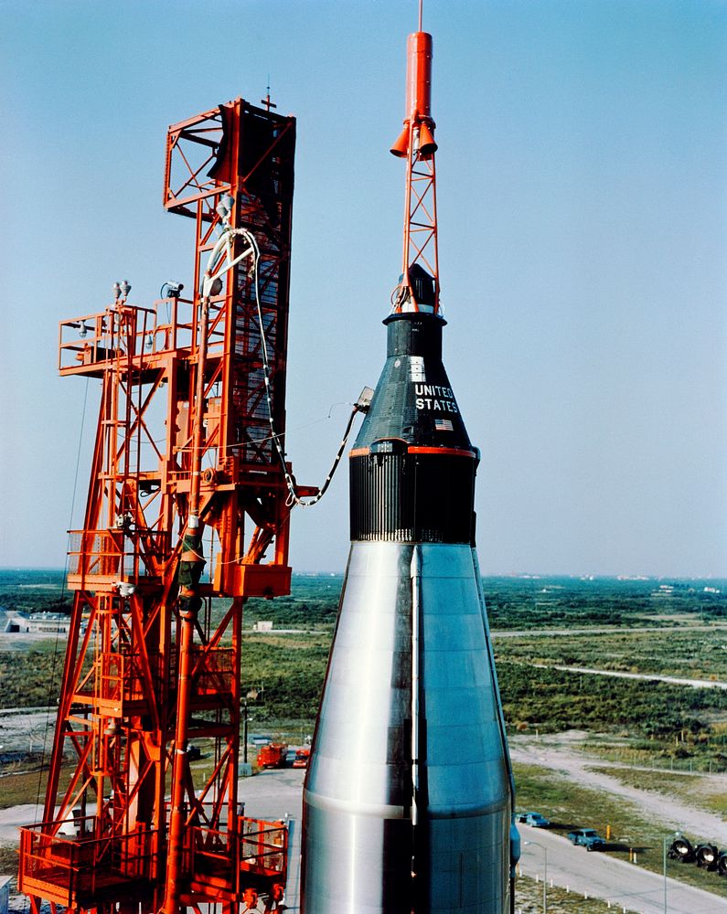 Close-up view of Mercury-Atlas 4 | Free Photo - rawpixel