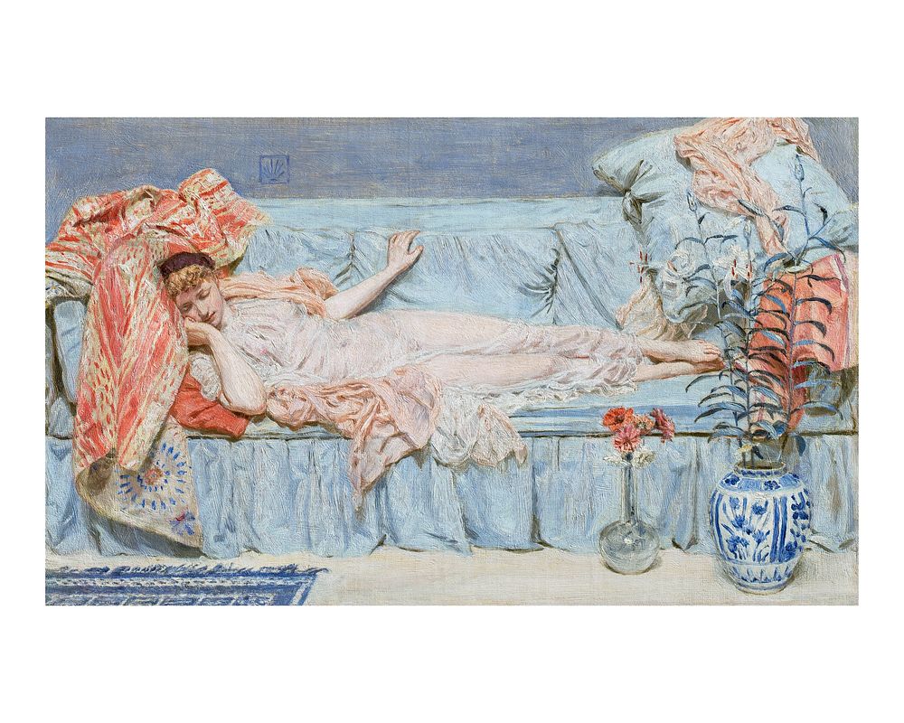 Albert Joseph Moore art print, | Premium Photo - rawpixel