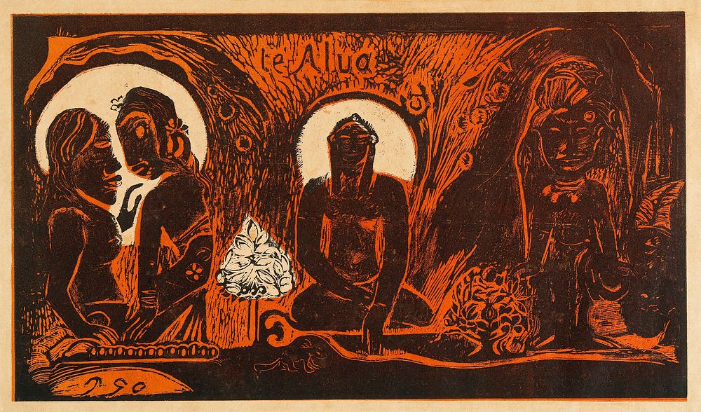 The God (Te atua), from the Noa | Free Photo Illustration - rawpixel