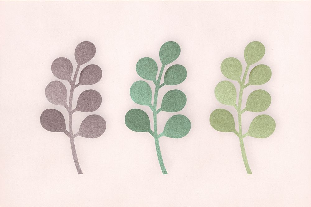 3D paper craft of leaves | Premium PSD - rawpixel