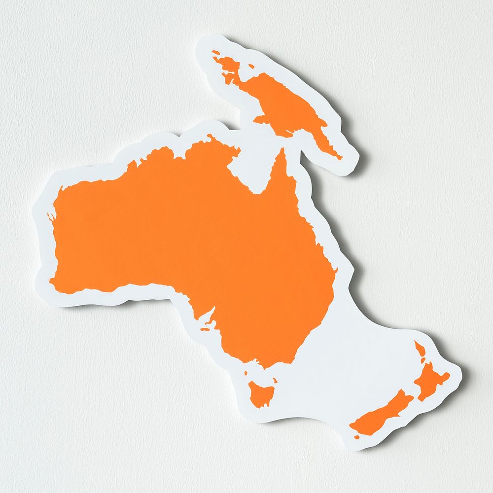 Free blank map of Australia | Free Photo - rawpixel