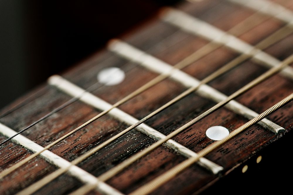 Closeup of guitar strings | Free Photo - rawpixel