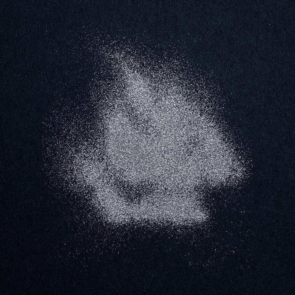 Dusty silver particles pattern background | Premium PSD - rawpixel