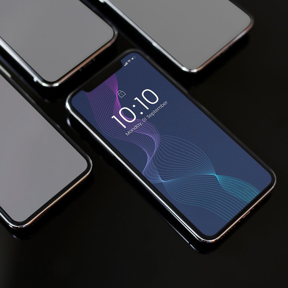 Premium mobile phone screen mockup | Premium PSD Mockup - rawpixel