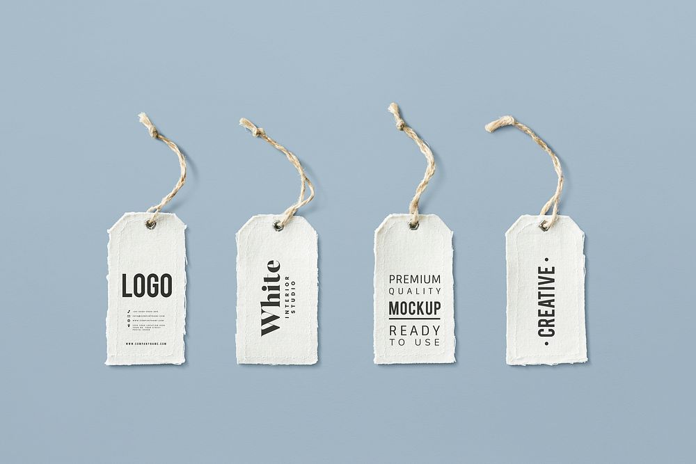Natural cotton cloth label mockup | Premium PSD Mockup - rawpixel