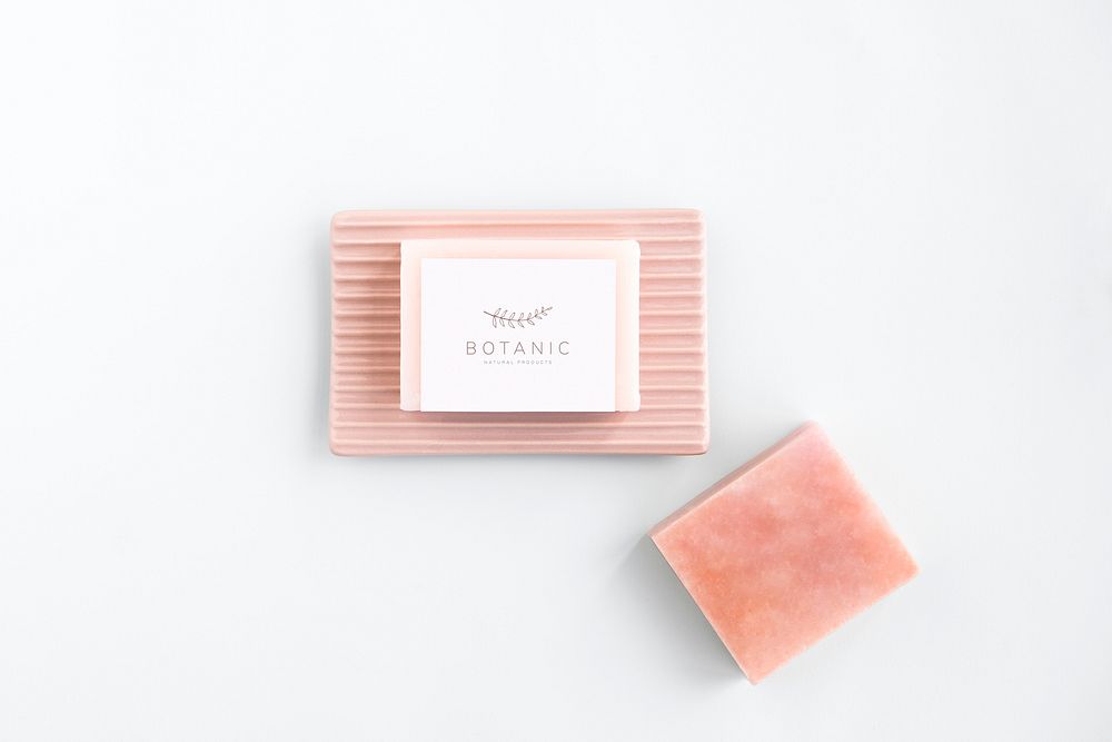 Organic soap bar with label | Premium PSD Mockup - rawpixel