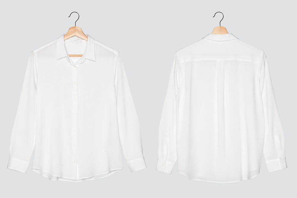 White blouse mockup psd women’s | Premium PSD Mockup - rawpixel