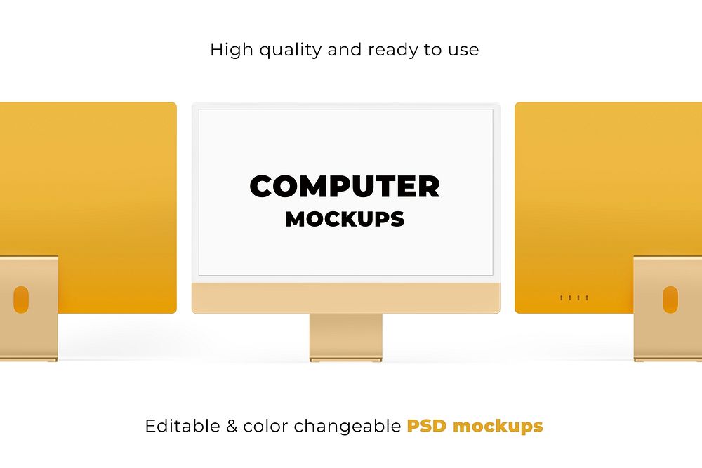 Computer desktop screen mockup psd | Free PSD - rawpixel