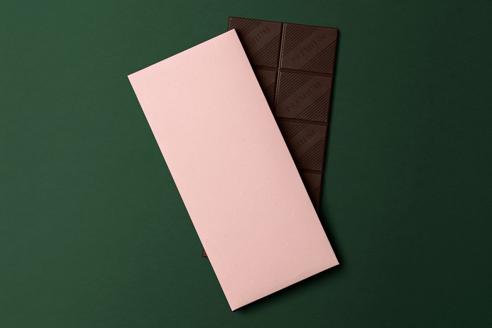 Pastel pink chocolate bar, food | Free Photo - rawpixel