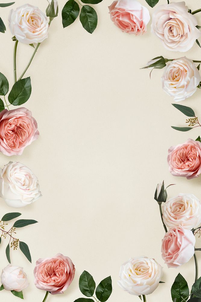 Colorful flower bouquet frame, floral | Premium PSD - rawpixel