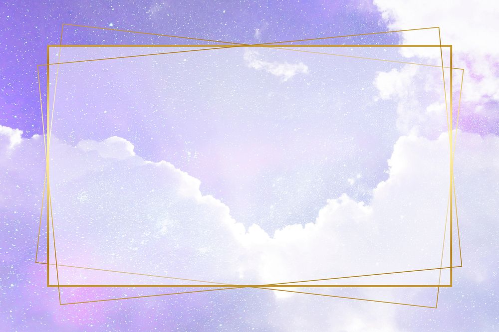 Aesthetic gold frame, glitter design | Free Photo - rawpixel