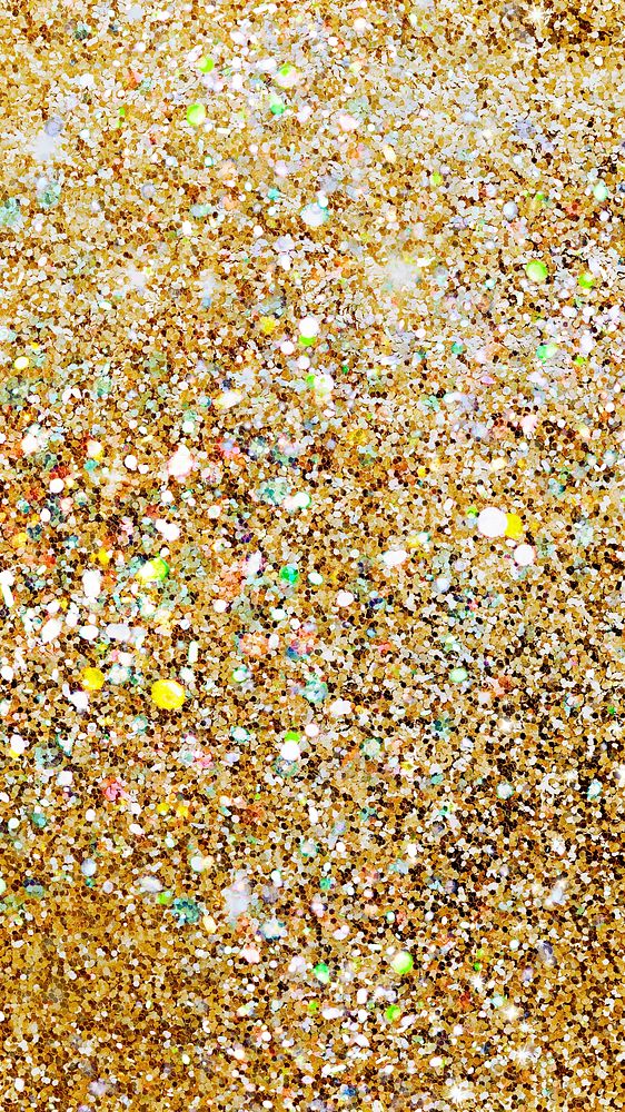 Glitter gold phone wallpaper, shimmery | Premium Photo - rawpixel
