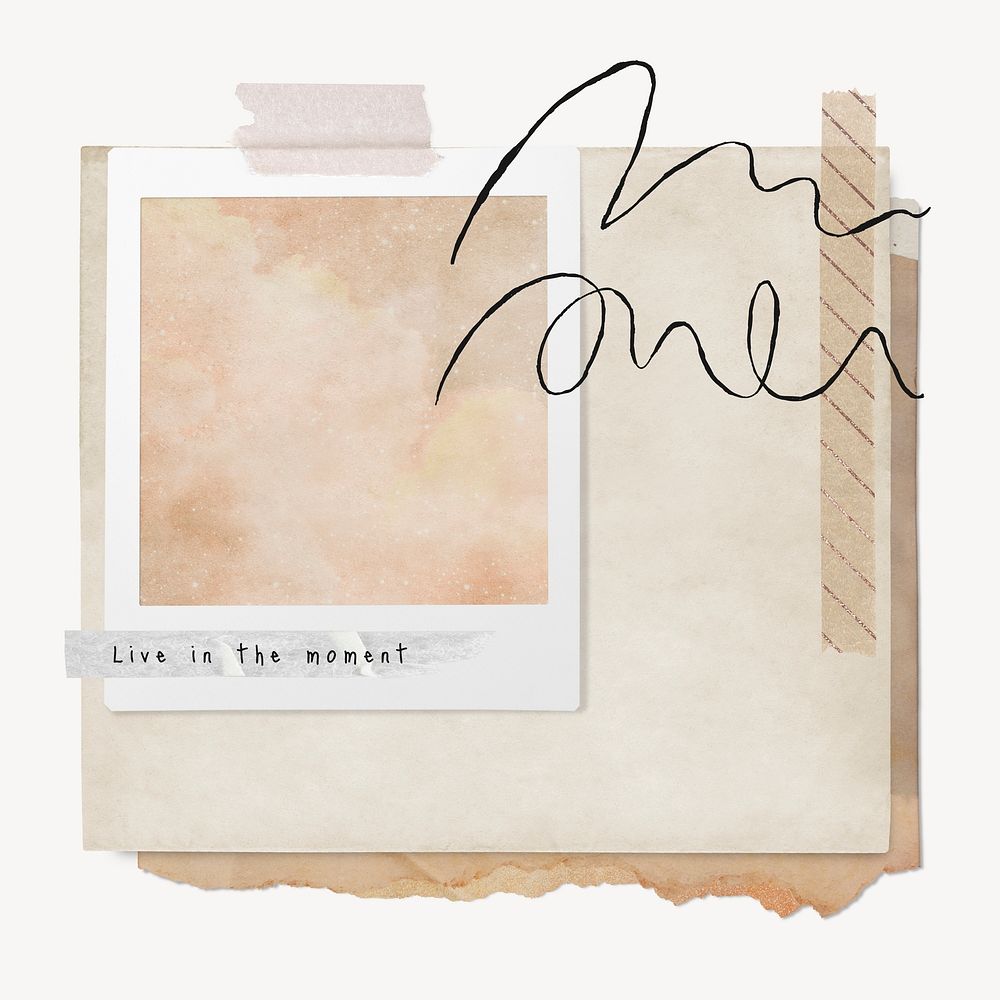 Aesthetic instant photo frame collage | Premium Photo - rawpixel