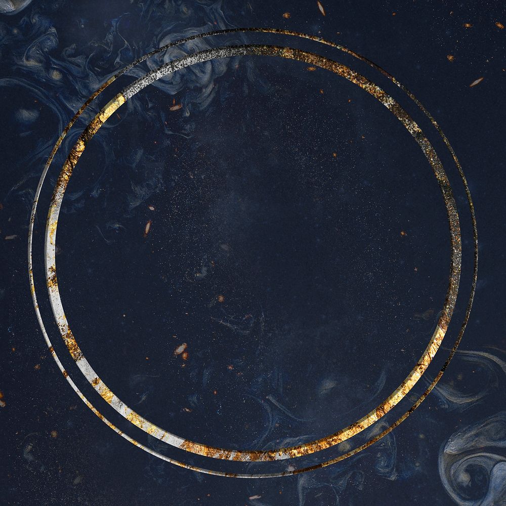 Round frame on black | Free Photo - rawpixel