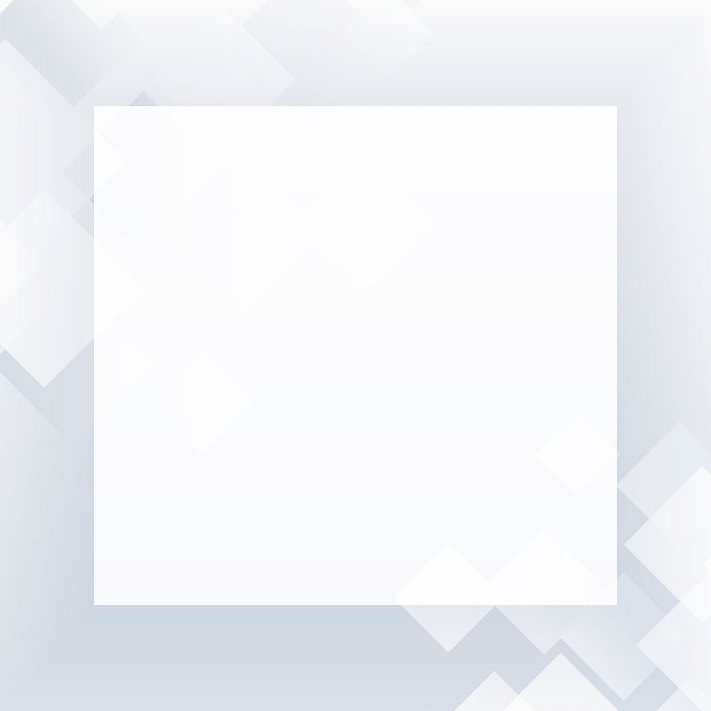 Blank square abstract gray frame | Premium Vector - rawpixel
