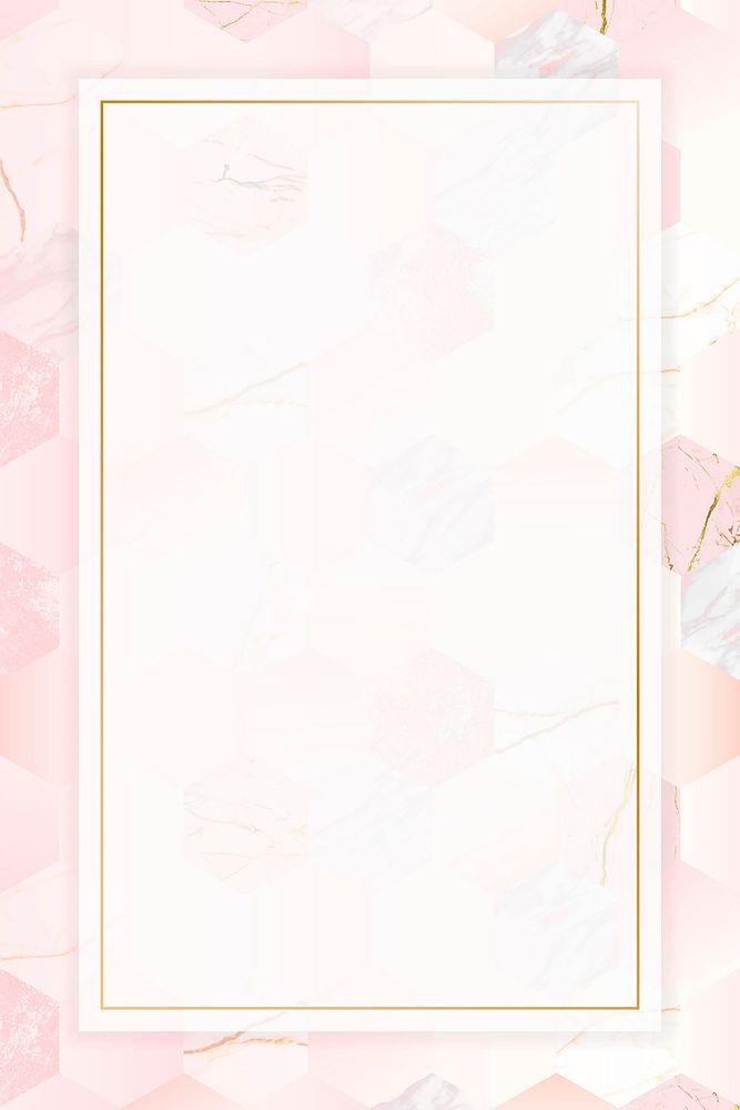 Blank rectangle pink frame template | Premium Vector - rawpixel