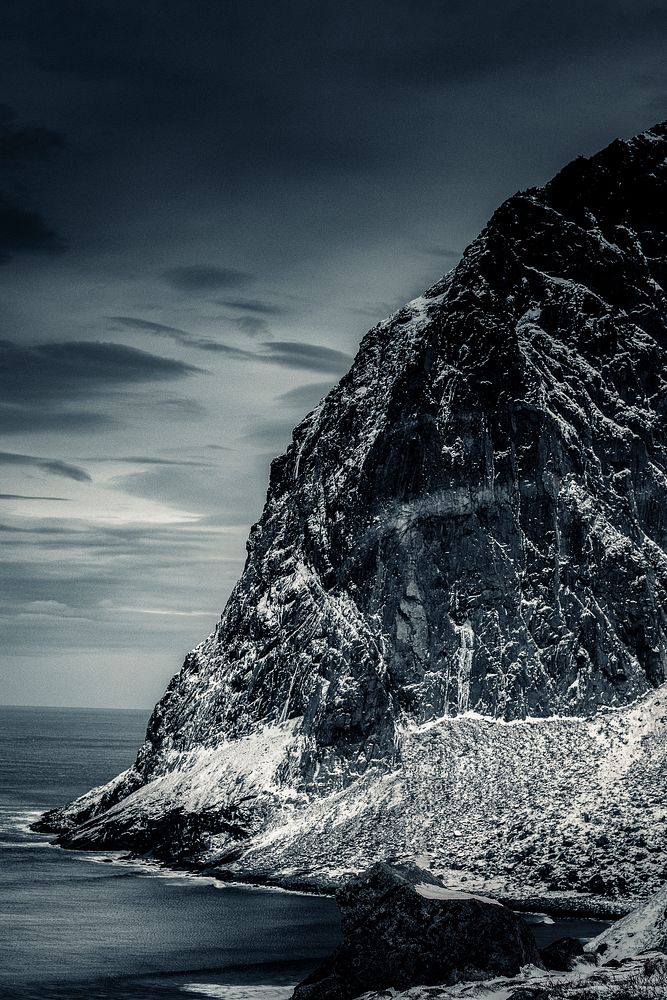 Snowy island in the winter | Premium Photo - rawpixel