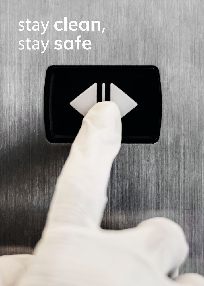 Stay clean stay safe during coronavirus | Free PSD Template - rawpixel