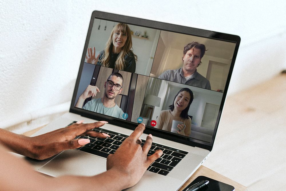 Friends having a video call | Free Photo - rawpixel