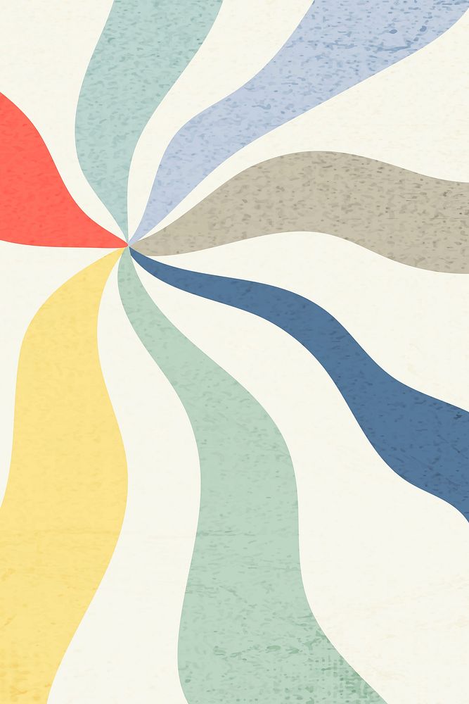 Bold color wavy sunburst effect | Free Photo - rawpixel