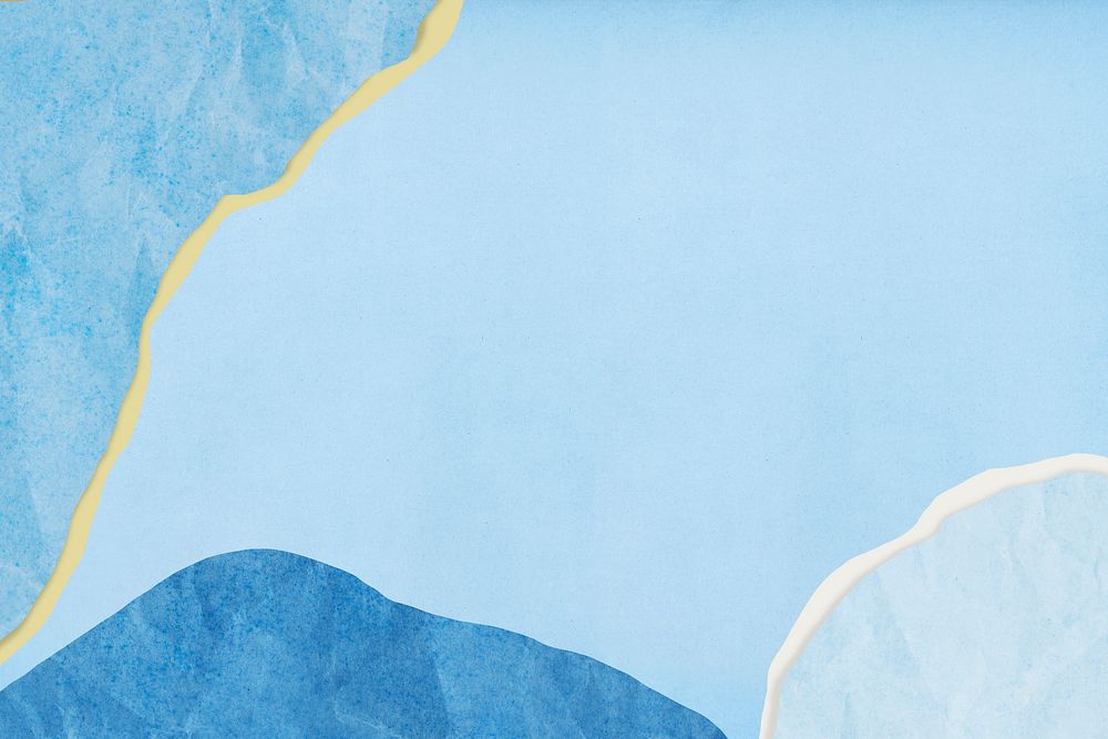 Memphis patterned blue paper background | Premium Photo - rawpixel