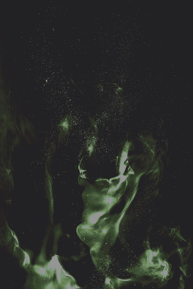 Moss green fluid pattern on a dark | Premium Photo - rawpixel