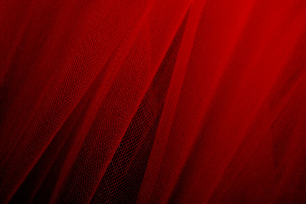 Red tulle drapery textured background | Free Photo - rawpixel