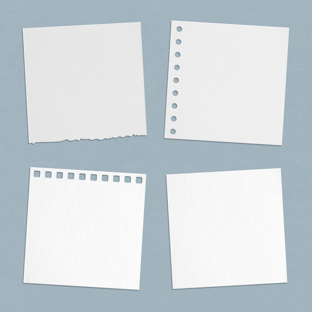 White paper sticky note design | Premium PSD - rawpixel