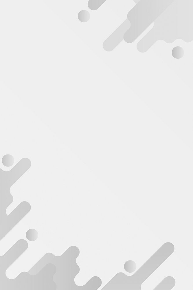 Gray fluid background frame vector | Premium Vector - rawpixel