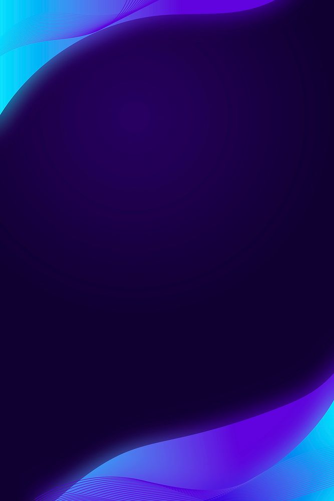 Neon blue gradient curve frame | Free Vector - rawpixel