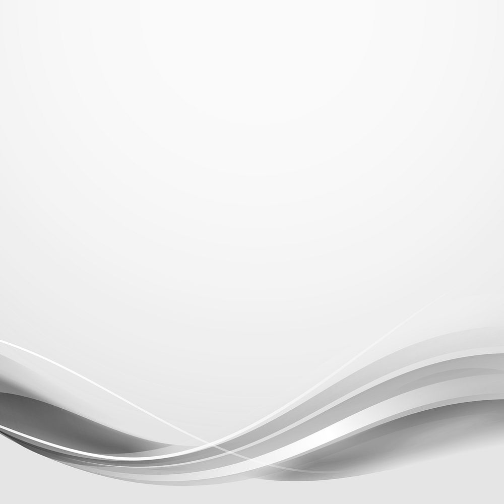 Gray curve frame template vector | Free Vector - rawpixel