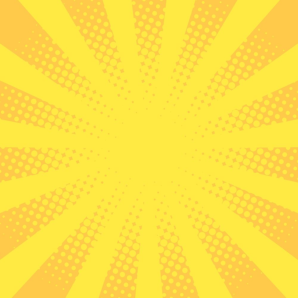 Yellow cartoon effect design space | Premium Vector - rawpixel