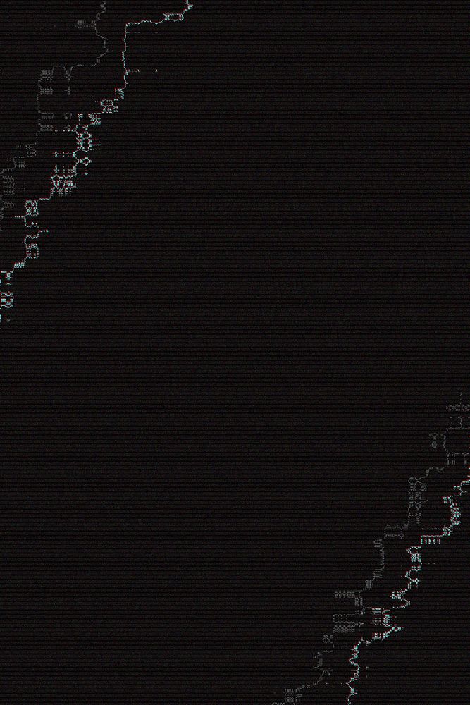 Black glitch effect psd patterned | Premium PSD - rawpixel